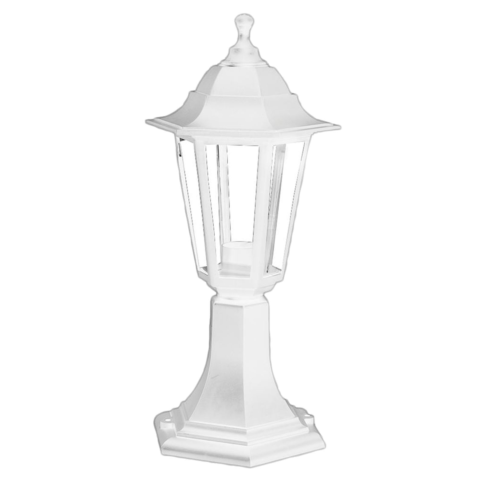 Traditional Outdoor LED IP44 Patio Light Fitting Post Top Lantern Lamp ...
